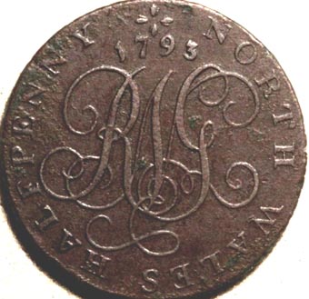 Commemorative copper tokens